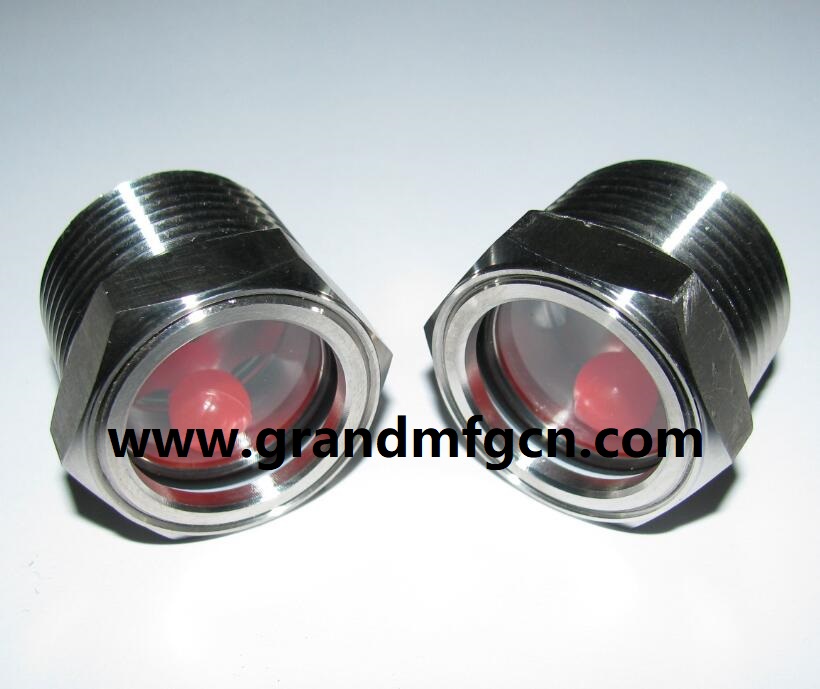 SS316 fire system liquid flow viewport sight glass
