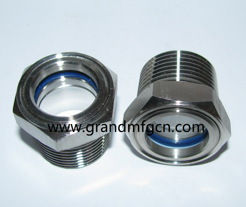 Air compressor pumps stainless steel oil sight glass