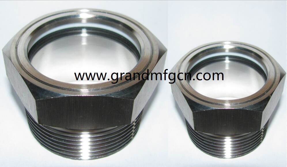 Air compressor pumps stainless steel oil sight glass
